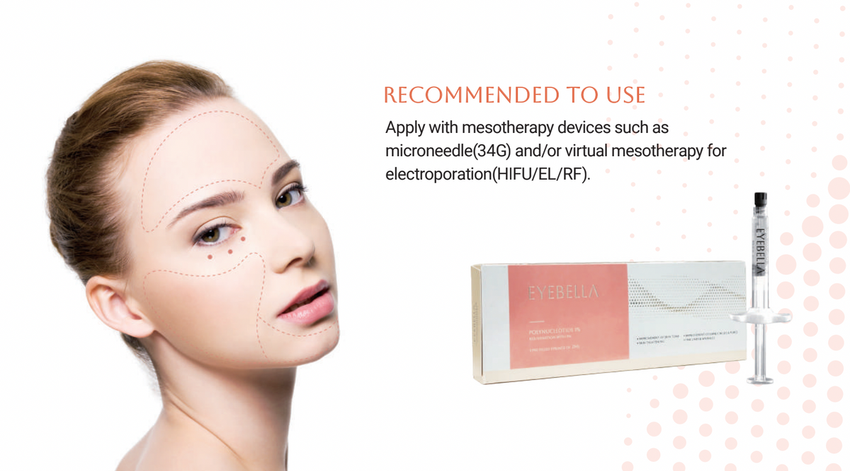 EYEBELLA rejuvenation with polynucleotide 1% - 1 x 2ml – aesthetic ...