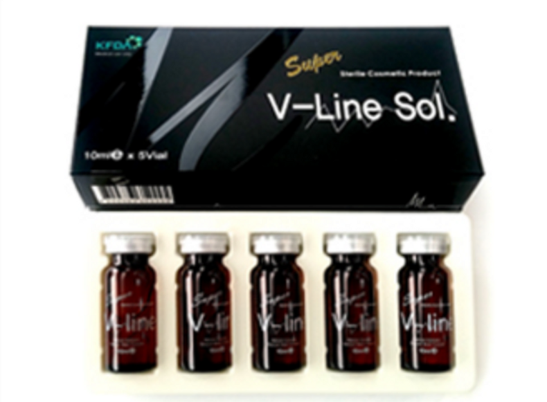 Super V-line Solution - 10ml x 5 vials (Korea) – aesthetic-essentials